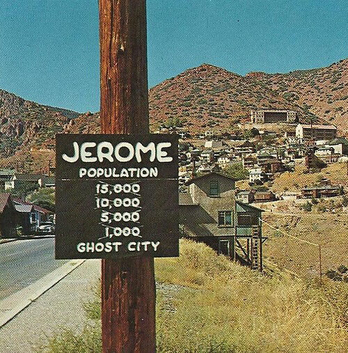 Map Of Jerome, Arizona